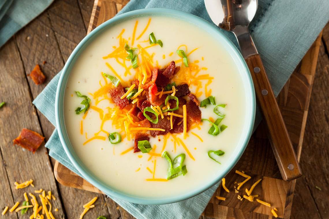 Holly Jolly Potato Soup - Potato Inspirations